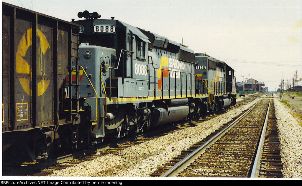 Pair Seaboard Locomotives